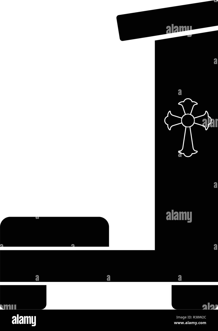 Church alone Stock Vector Images - Alamy