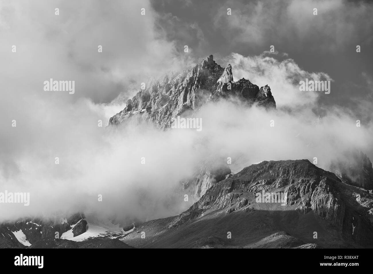 marmolada high mountains in cadore veneto region italy Stock Photo - Alamy