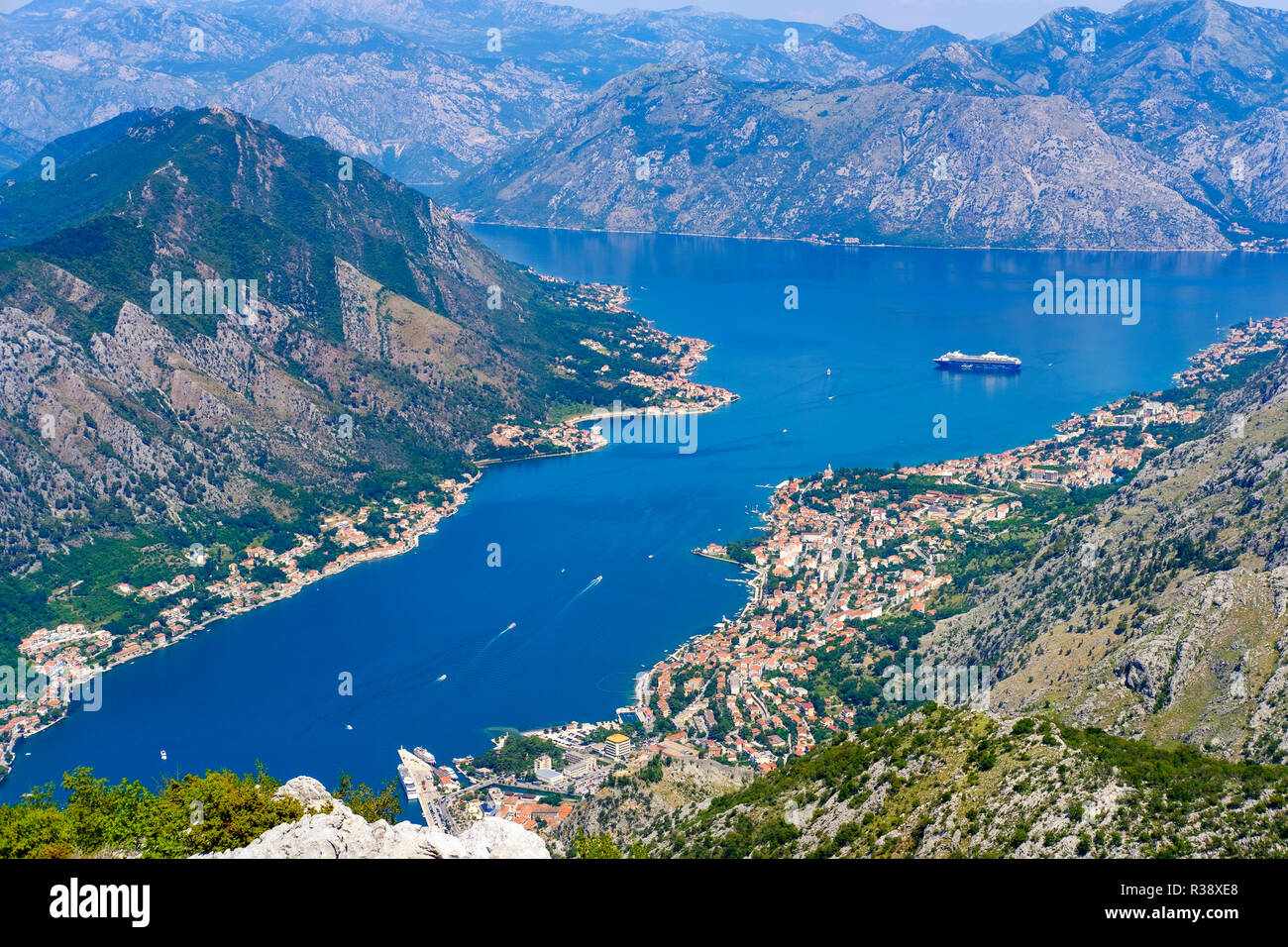 Kotor bay ship hi-res stock photography and images - Alamy