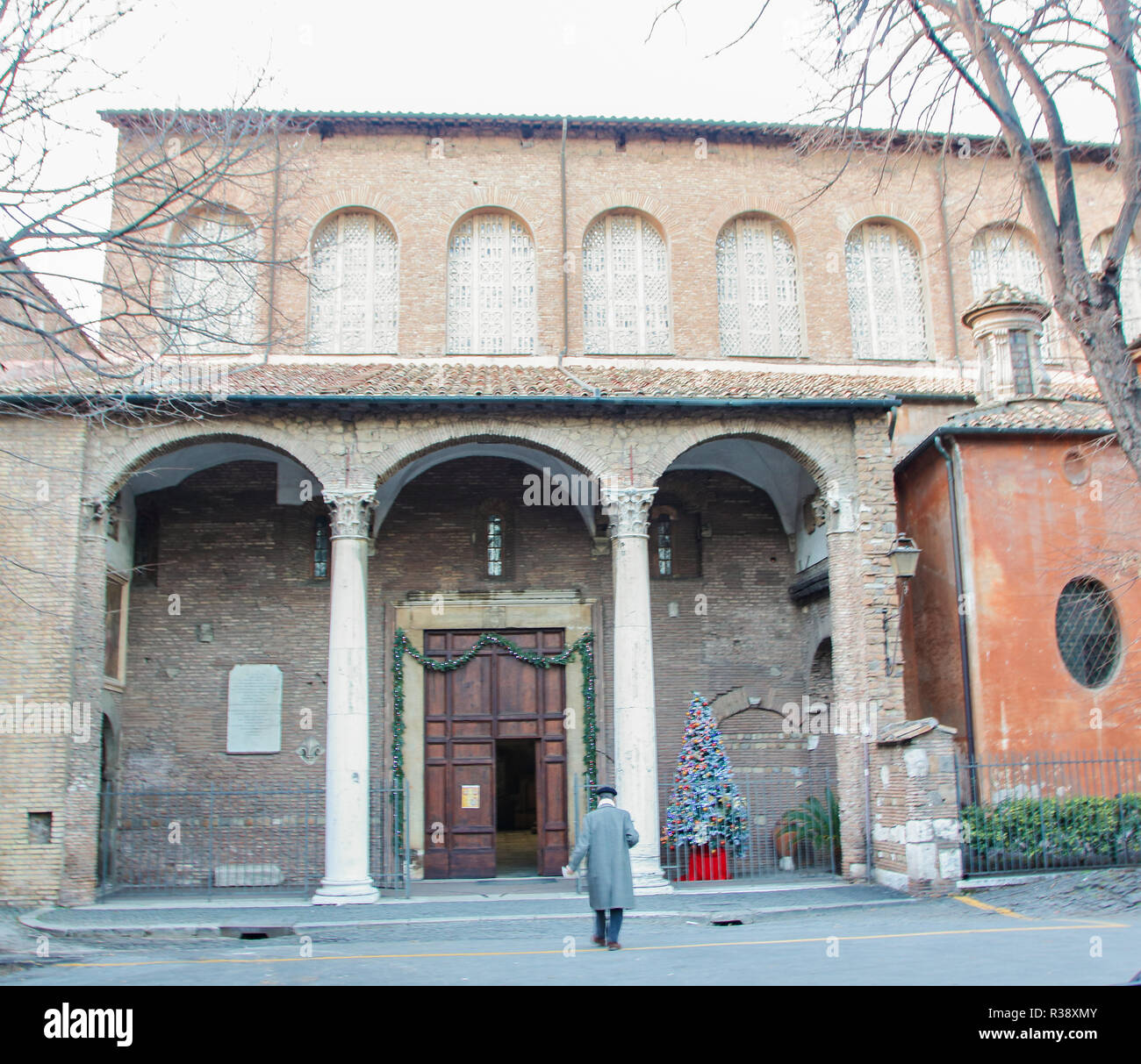 The church of Santa Sabina on Aventino hill Rome, Italy Stock Photo - Alamy