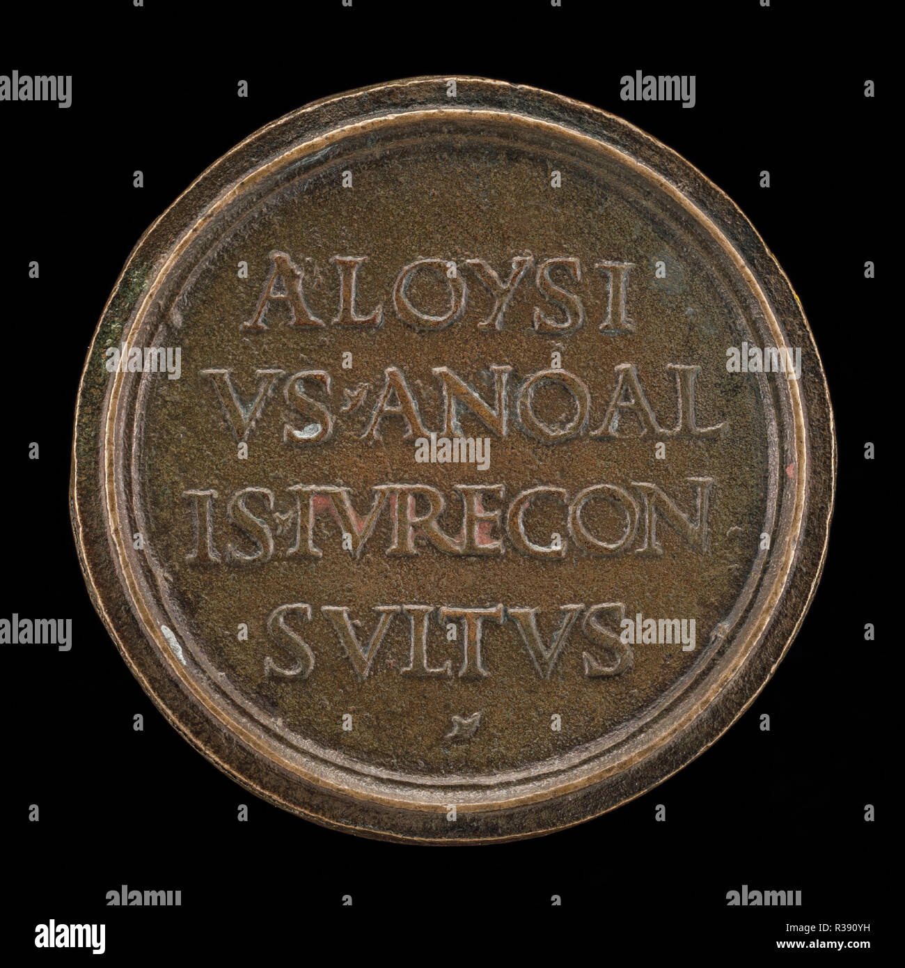 Inscription [reverse]. Dated: c. 1512/1520. Medium: bronze. Museum ...