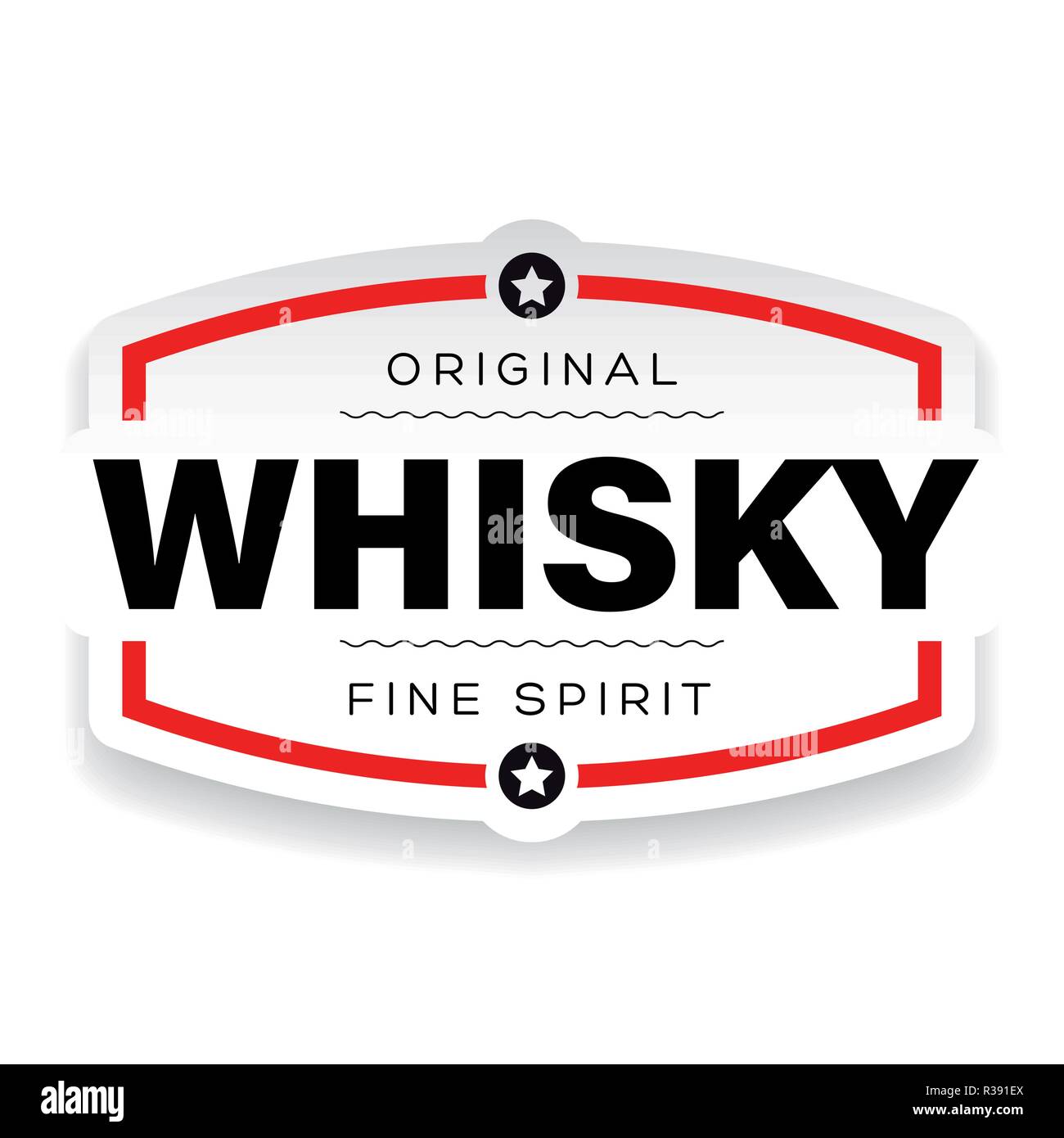 Whisky vintage label sign vector Stock Vector Image & Art - Alamy