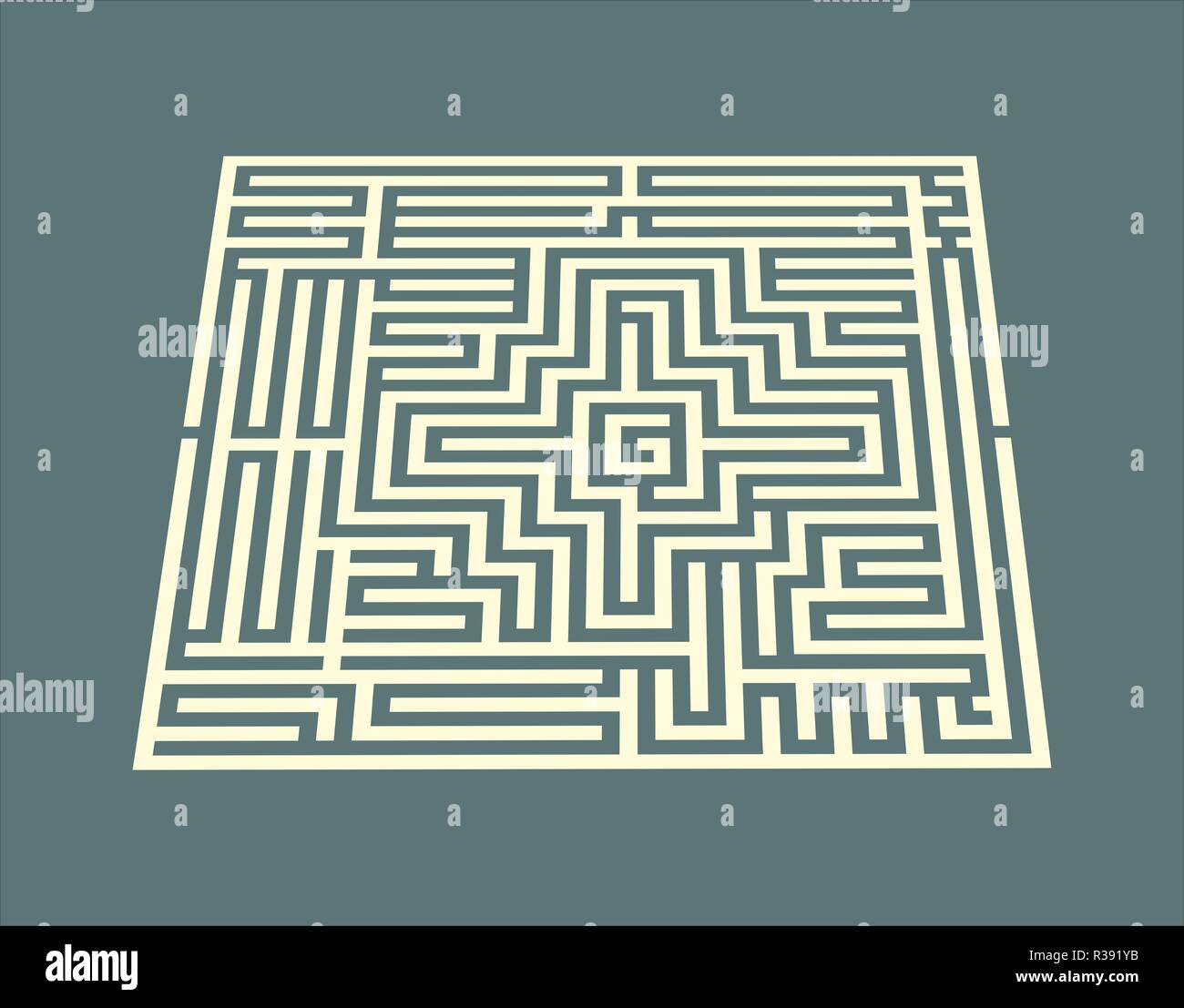 Minotaur maze hi-res stock photography and images - Alamy