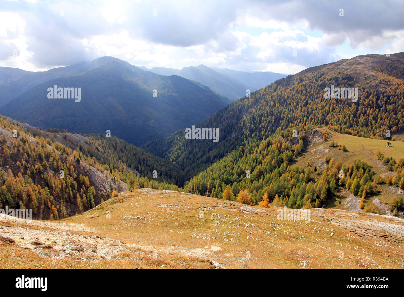 the nockberge in austria Stock Photo - Alamy