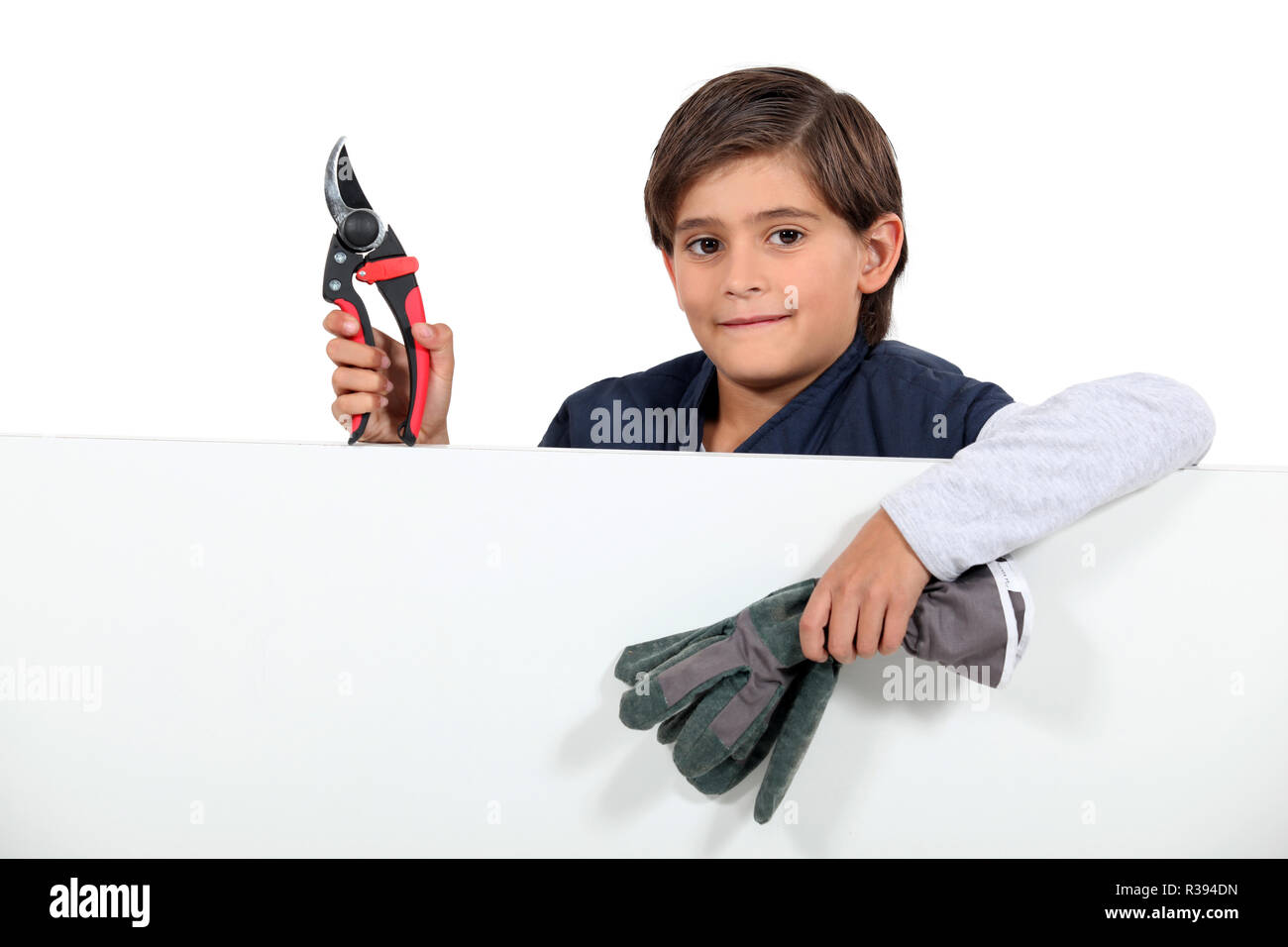 Child biting arm hi-res stock photography and images - Alamy