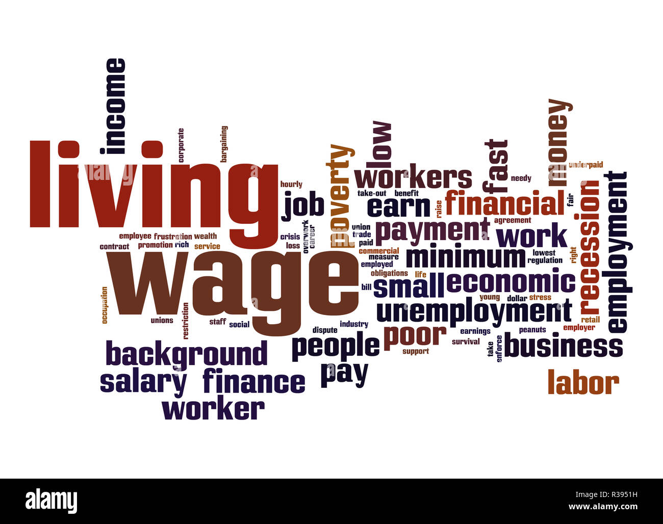 Minimum wage backdrop hi-res stock photography and images - Alamy
