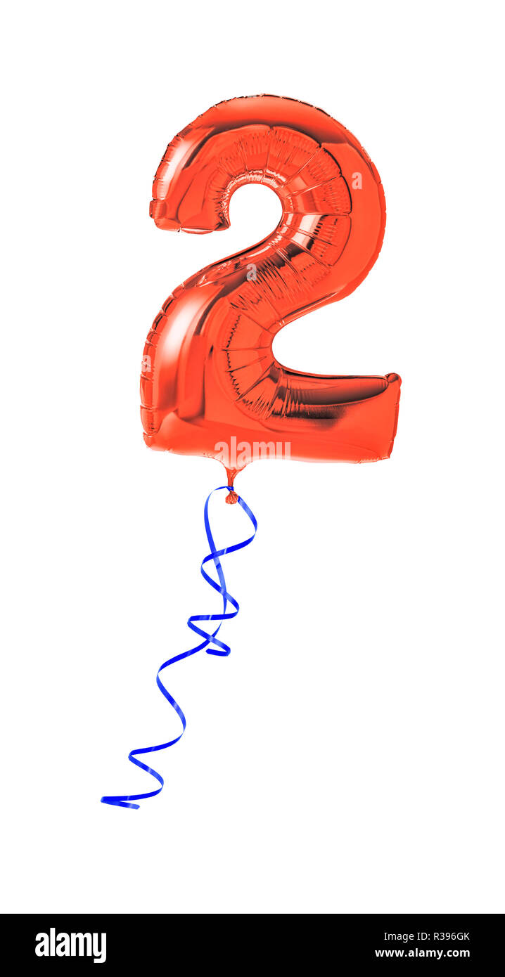 Number 2 balloon hi-res stock photography and images - Alamy