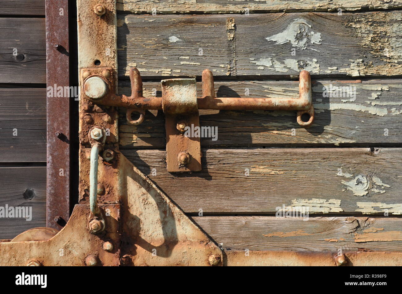 old freight cars Stock Photo - Alamy