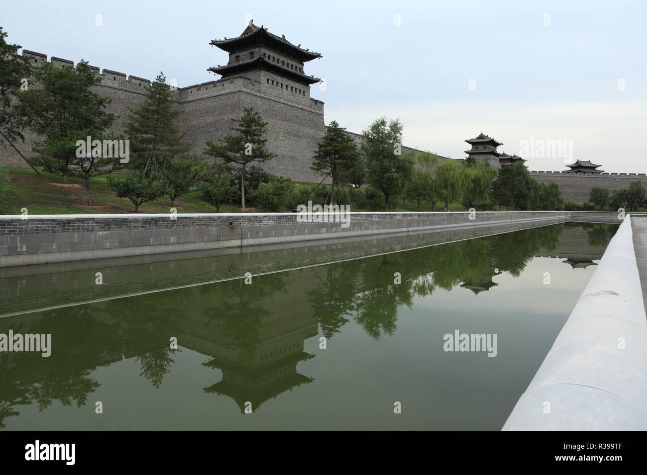 the city wall of datong in china Stock Photo - Alamy