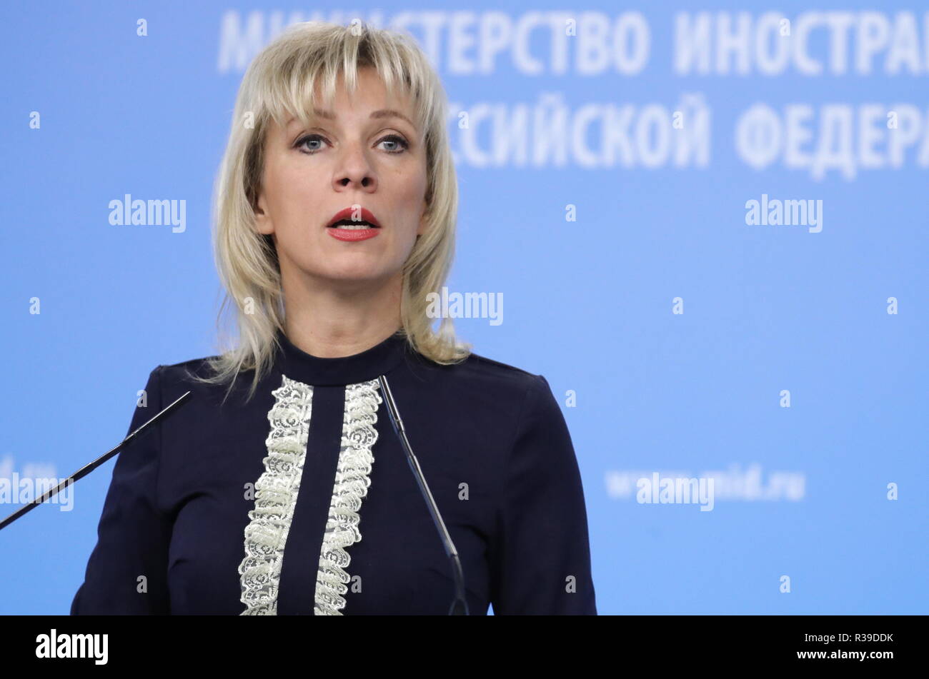 Maria Zakharova High Resolution Stock Photography and Images - Alamy