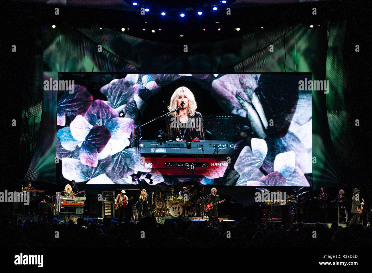 San Jose, California, USA. 21st November, 2018. Fleetwood Mac performs ...