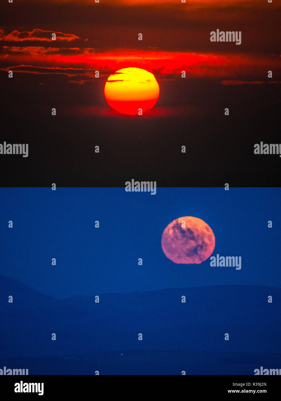 Double moon hi-res stock photography and images - Alamy