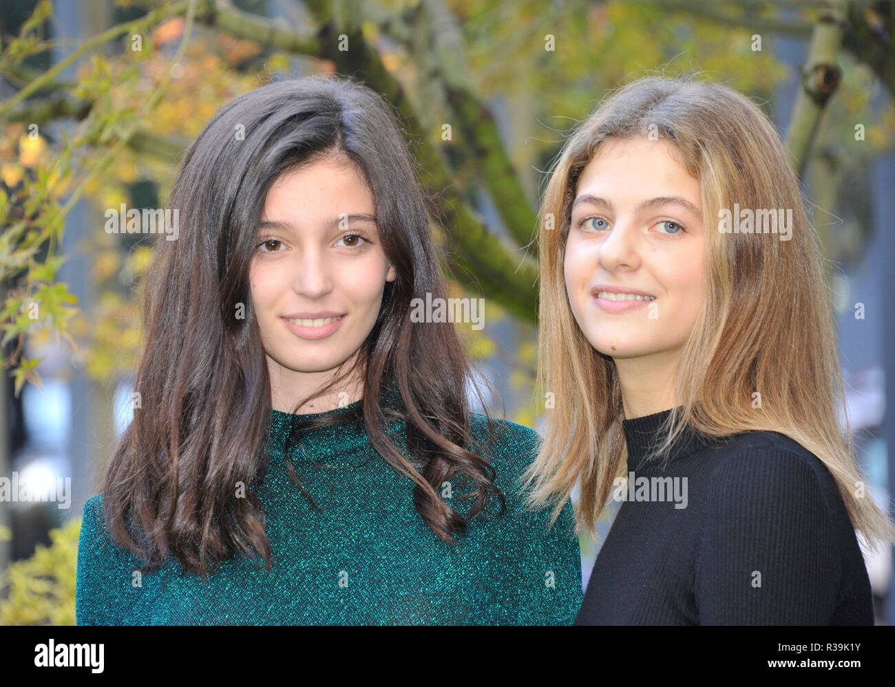 Rome, Italy. 22nd Nov, 2018. Rome, TV drama, L'Amica Geniale. Pictured ...