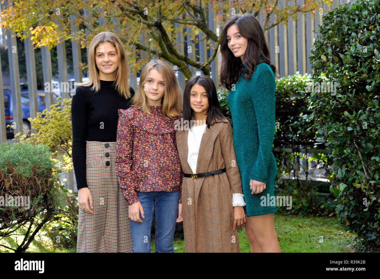 Rome, Italy. 22nd Nov, 2018. Rome, TV drama, L'Amica Geniale. Pictured ...