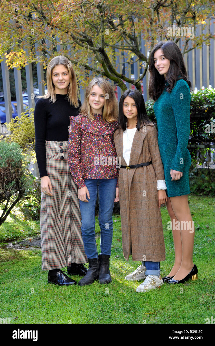 Rome, Italy. 22nd Nov, 2018. Rome, TV drama, L'Amica Geniale. Pictured ...