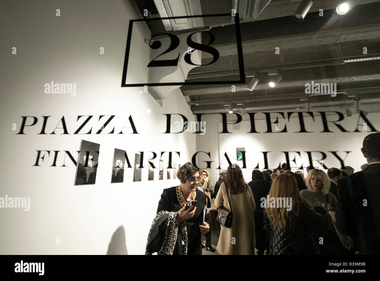 Foto Carlo Lannutti/LaPresse 22- 11 - 2018 Roma, Italia Arte. Jon ...