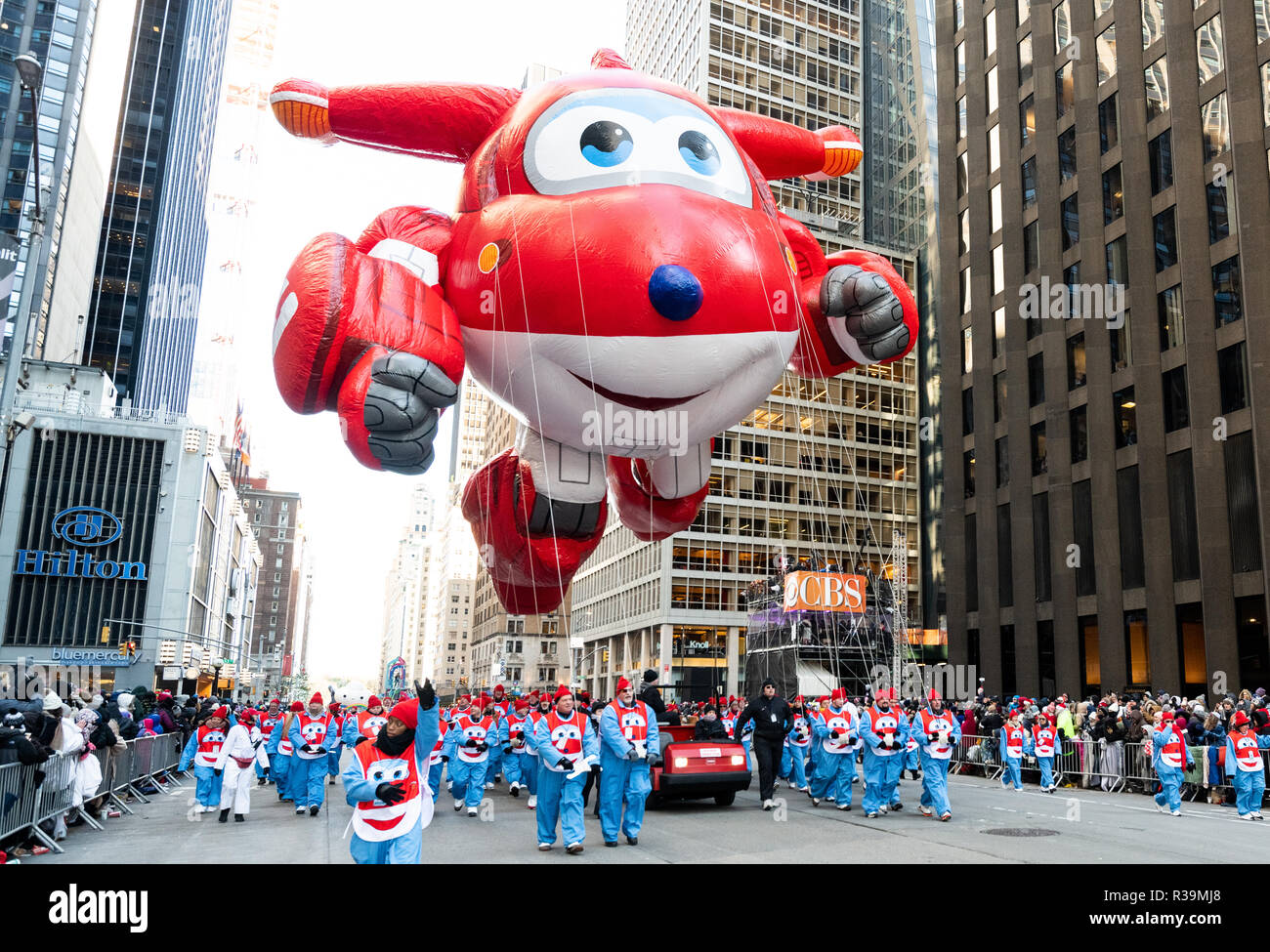 Jett balloon seen during the 2018 Macy's Thanksgiving Day Parade in New ...