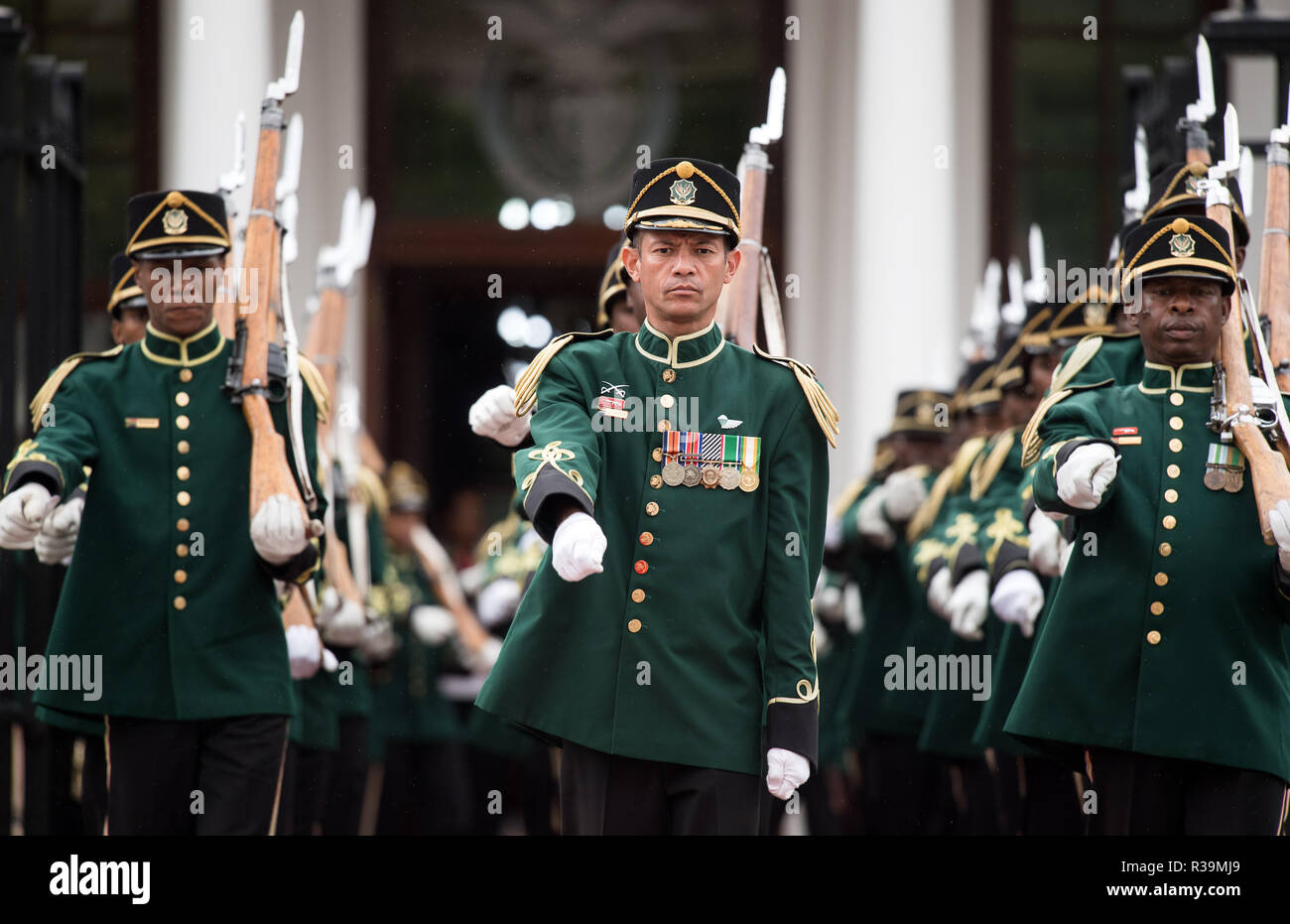 Kapstadt, South Africa. 20th Nov, 2018. The South African President's ...