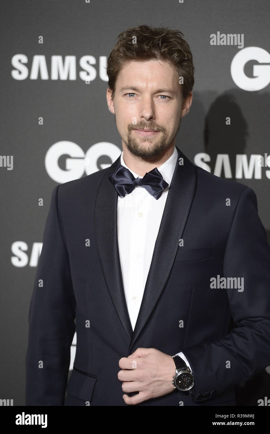 November 22, 2018 - Madrid, Madrid, Spain - Jan Cornet attends GQ Men ...