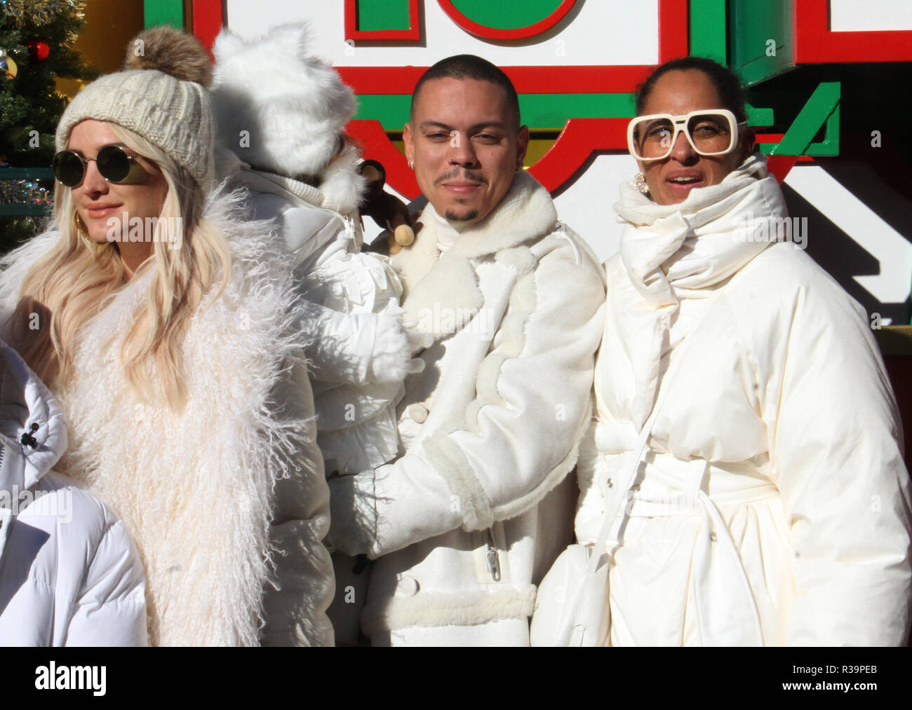 New York, NY, USA. November 22, 2018 Ashlee Simpson, Jagger Snow Ross ...