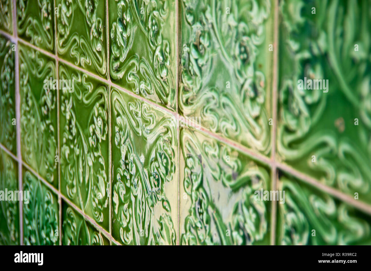 Light green tile hi-res stock photography and images - Alamy