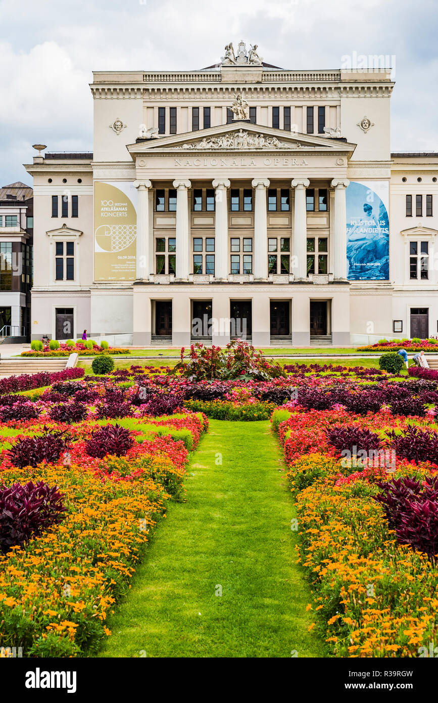 National opera house riga hi-res stock photography and images - Alamy