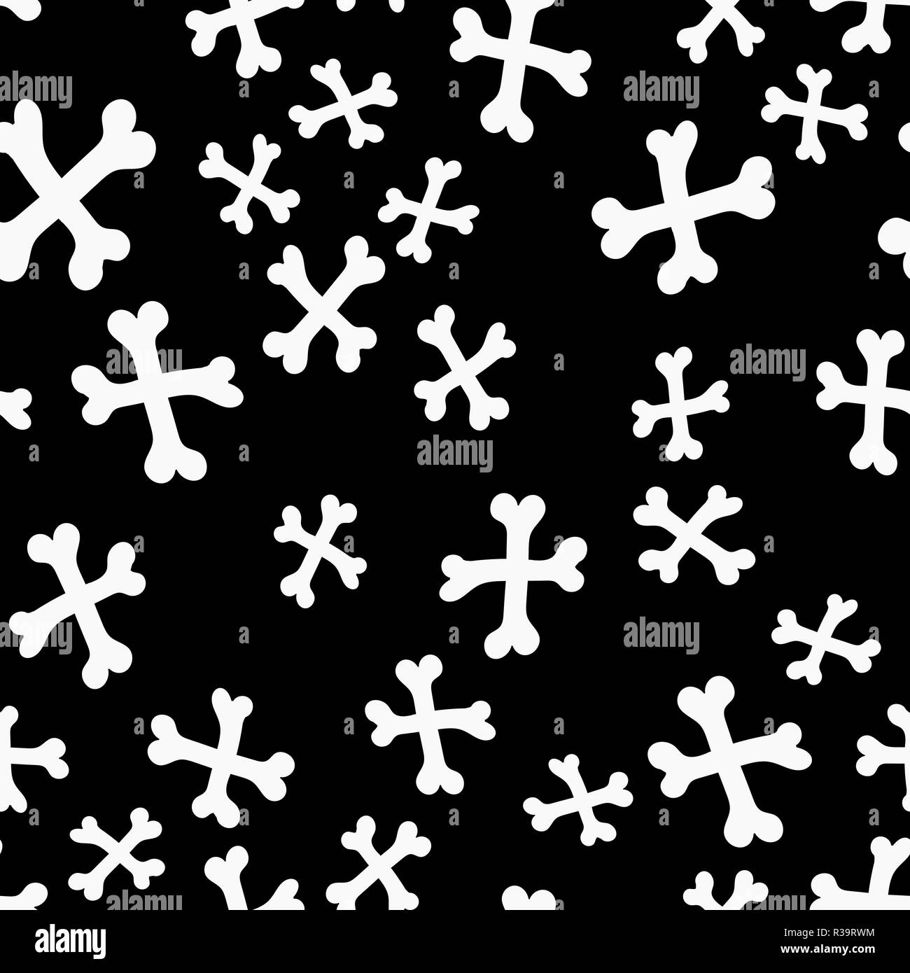 Day of the dead holiday in Mexico seamless pattern. Dia de Muertos ...