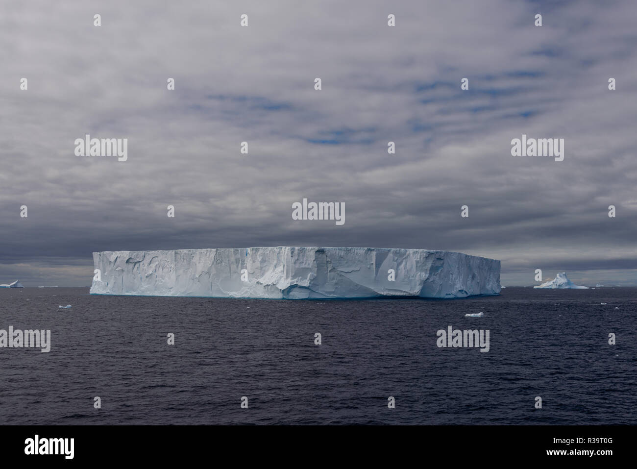 Tabular iceberg in Antarctica Stock Photo - Alamy