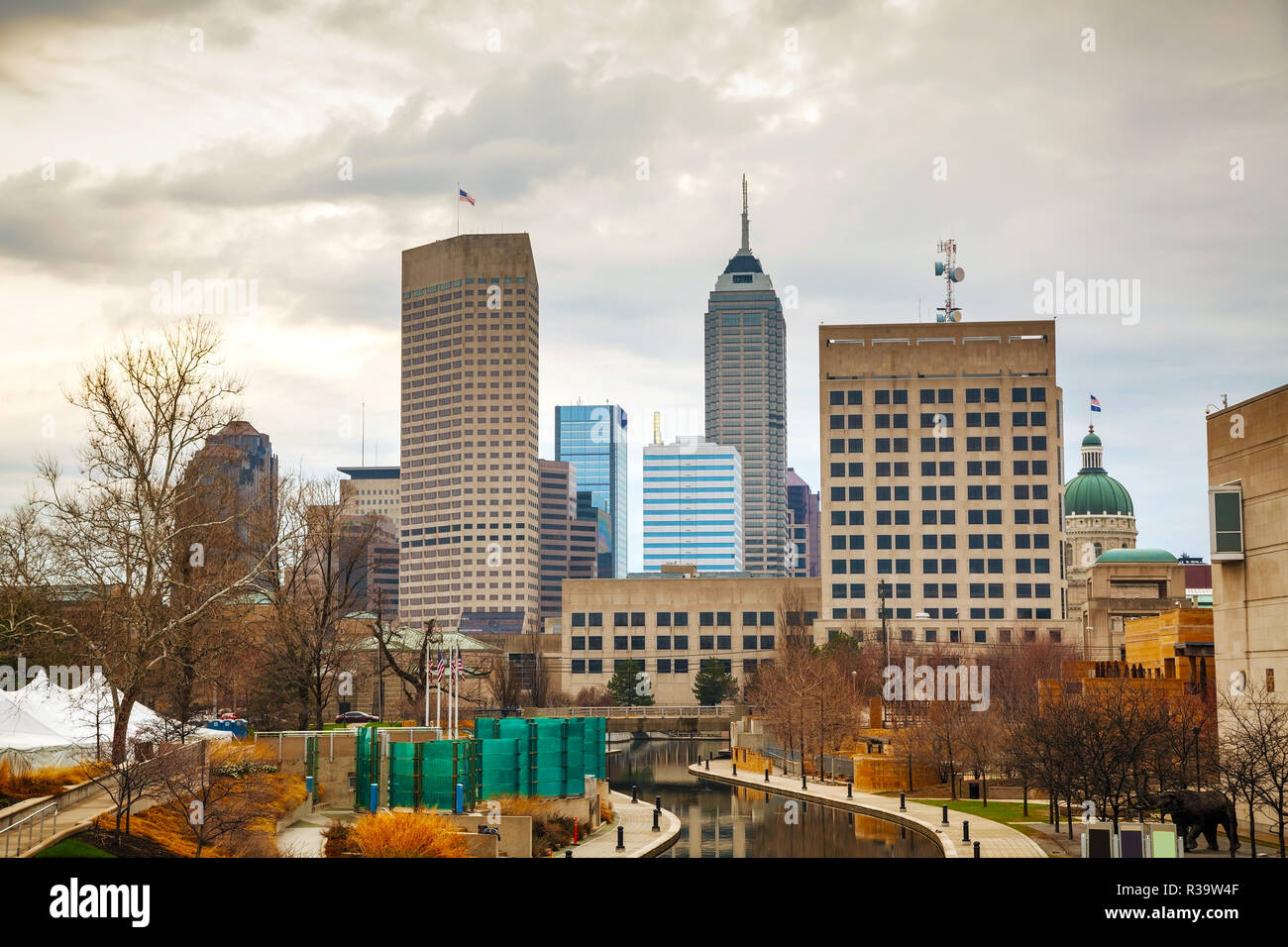 Indianapolis city sunrise hi-res stock photography and images - Alamy