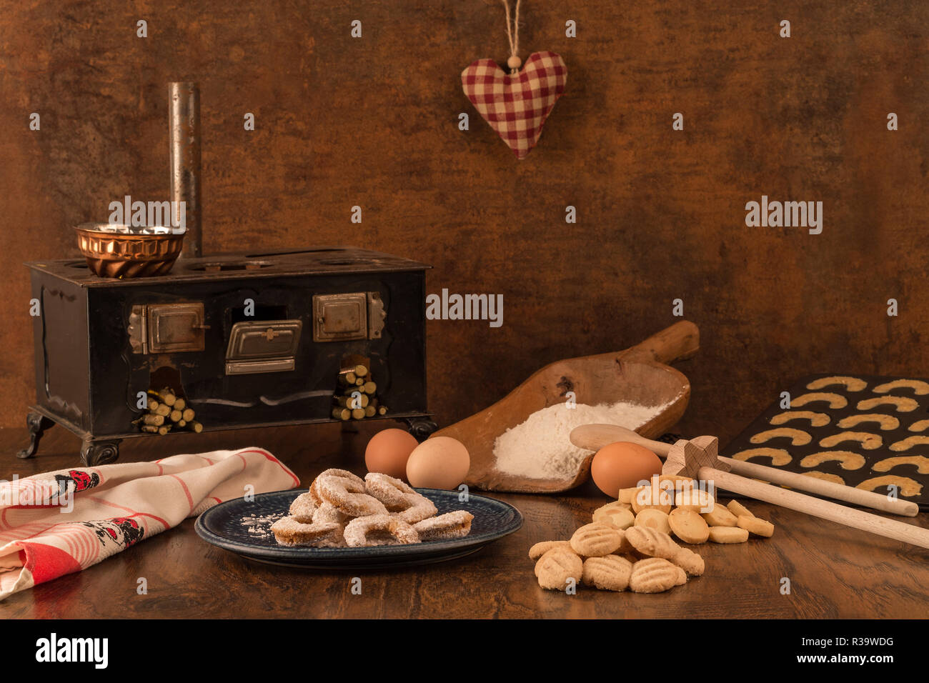 in the christmas bakery Stock Photo - Alamy