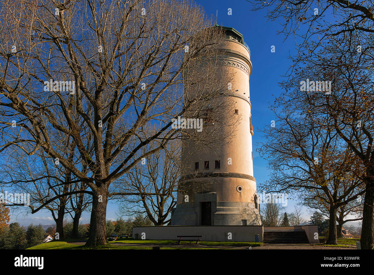 the water tower of basel Stock Photo - Alamy