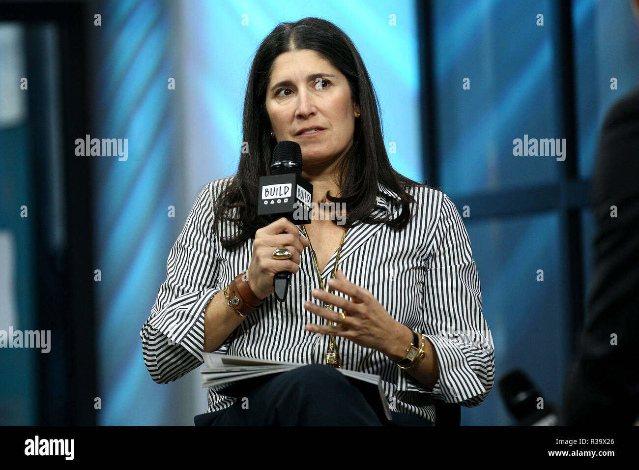 NEW YORK, NY - MARCH 23: Pilar Guzman attends Build Series Presents ...