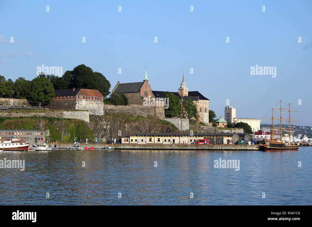 akershus fortress in oslo,norway Stock Photo - Alamy