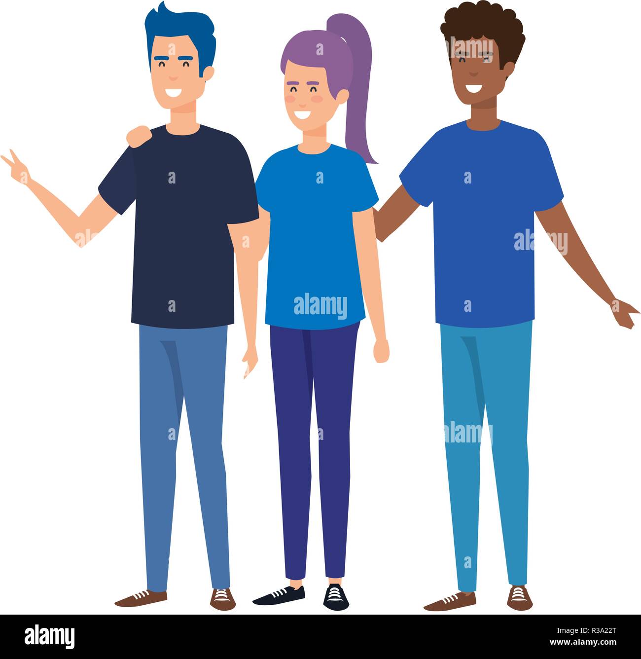 group of people characters Stock Vector Image & Art - Alamy