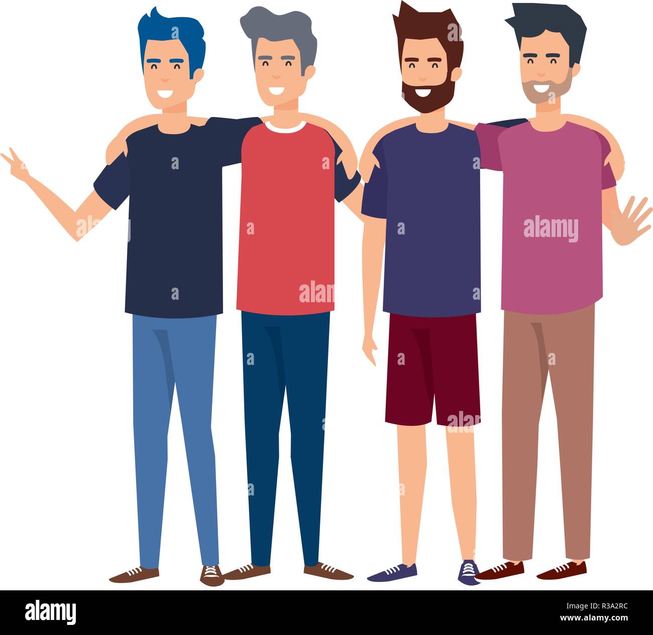 group of people characters Stock Vector Image & Art - Alamy