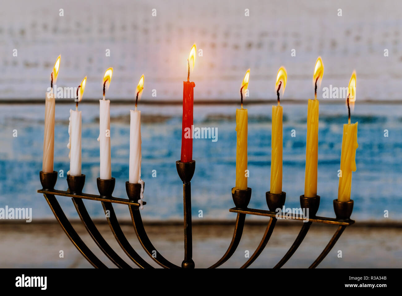 Chanukah menorah hi-res stock photography and images - Alamy