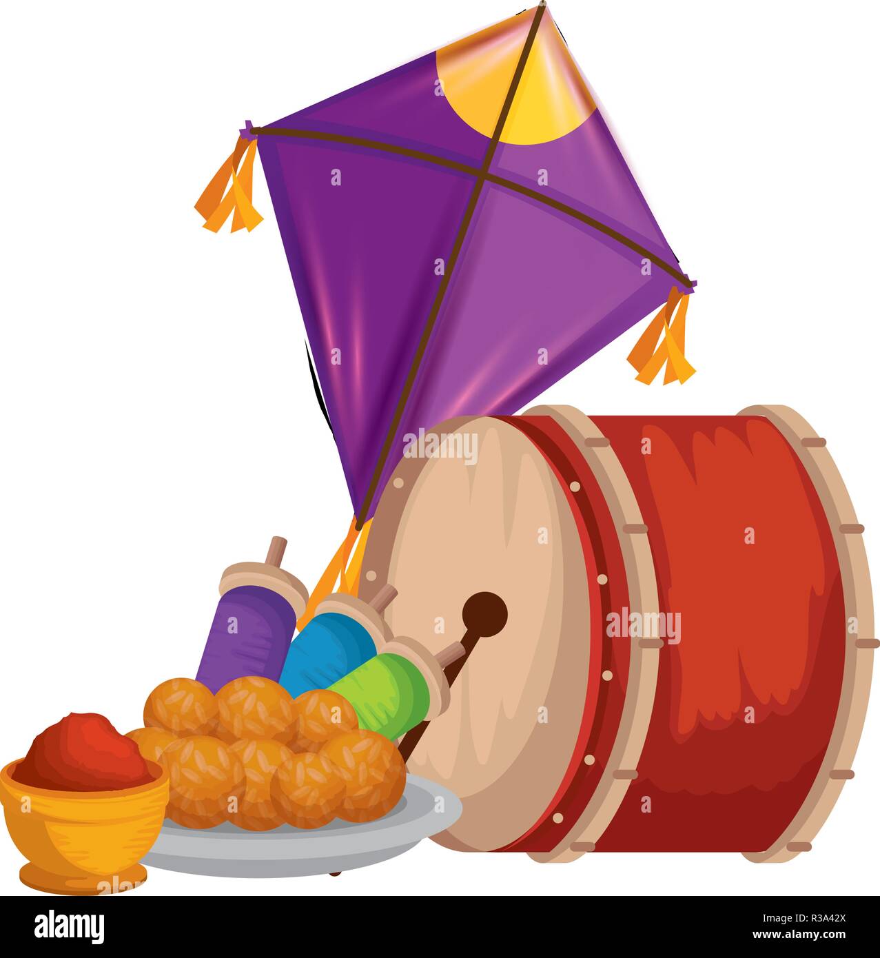 Happy lohri punjabi Cut Out Stock Images & Pictures - Alamy