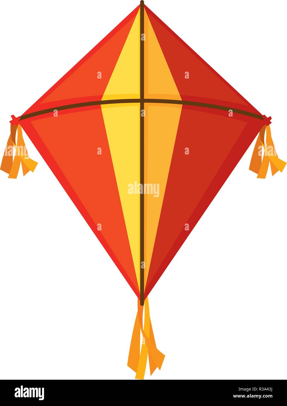 cute kite flying icon Stock Vector Image & Art - Alamy
