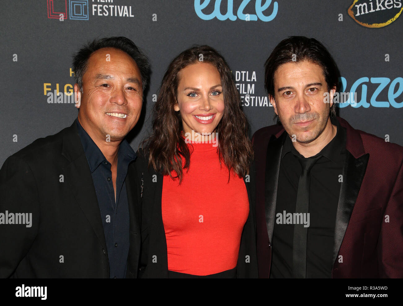 Premiere of RIVER RUNS RED at the DTLA Film Festival Featuring: Gianni ...