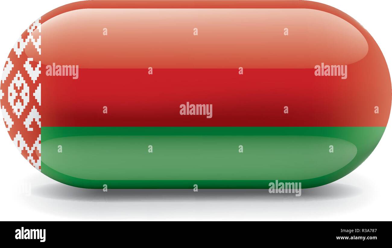 Belarus flag, vector illustration on a white background Stock Vector ...