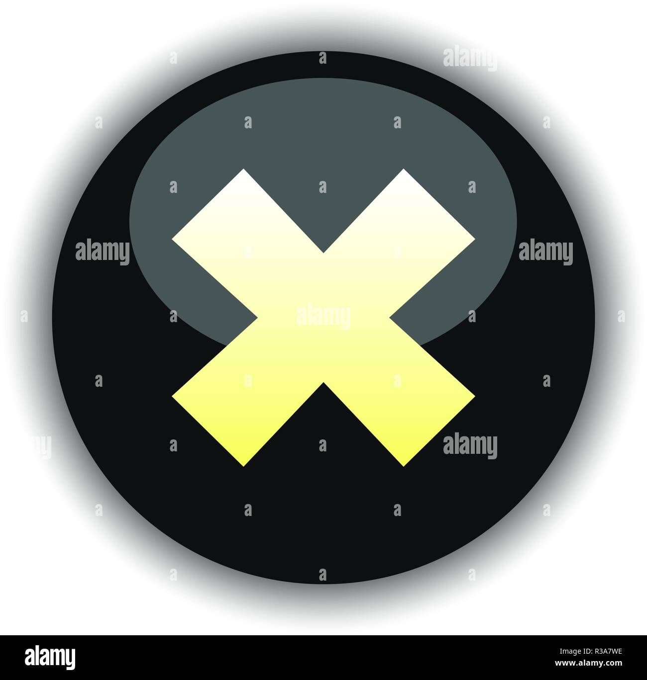 Terminate icon hi-res stock photography and images - Alamy