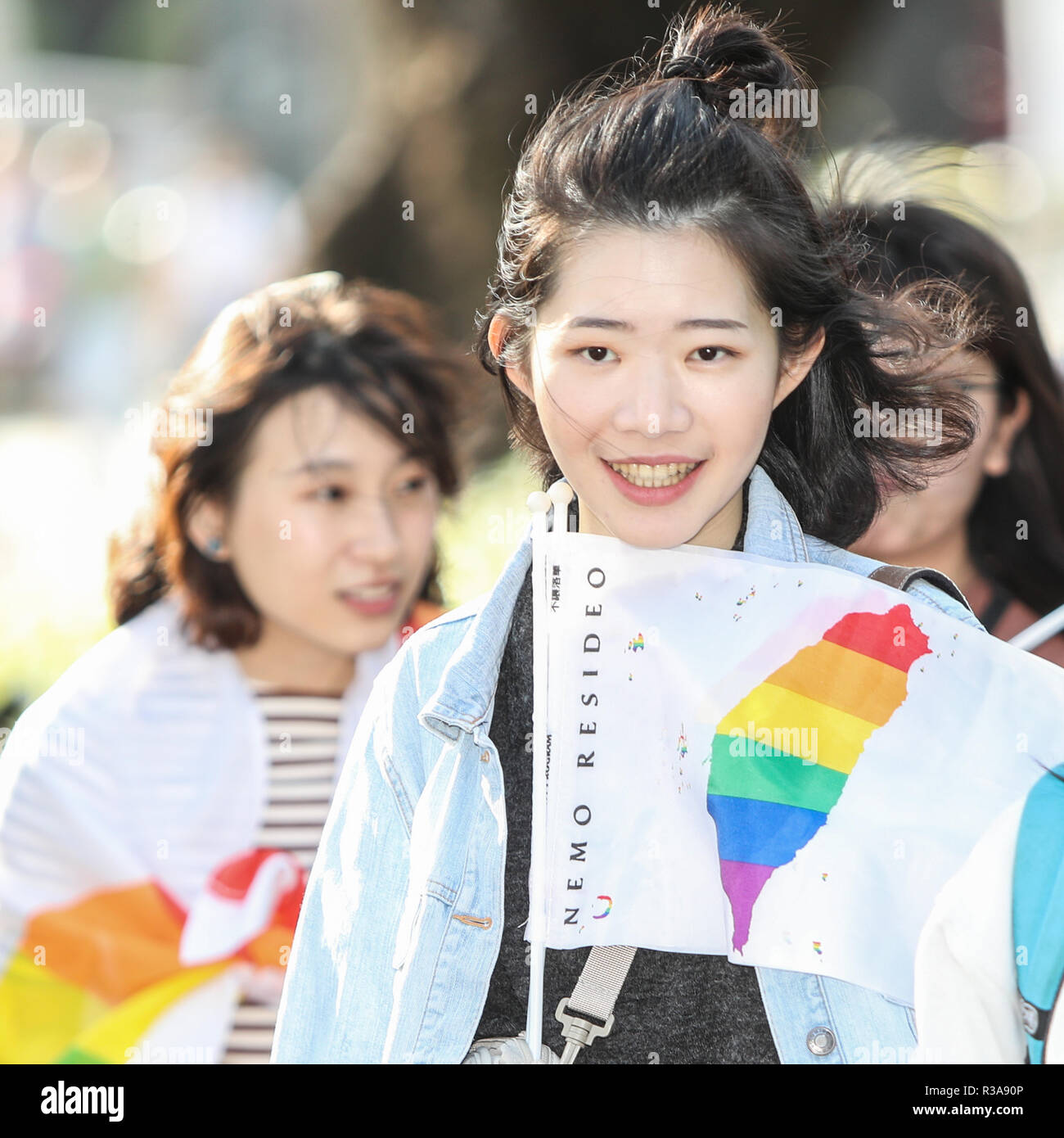Taiwan Taipei LGBT Pride Parade for Equal Marriage Gay Lesbian Bisexual ...