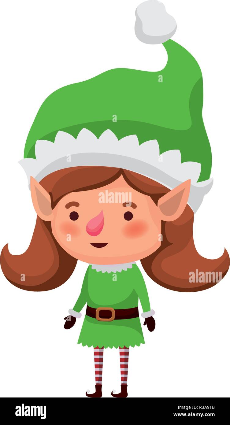 elf woman walking avatar character Stock Vector Image & Art - Alamy