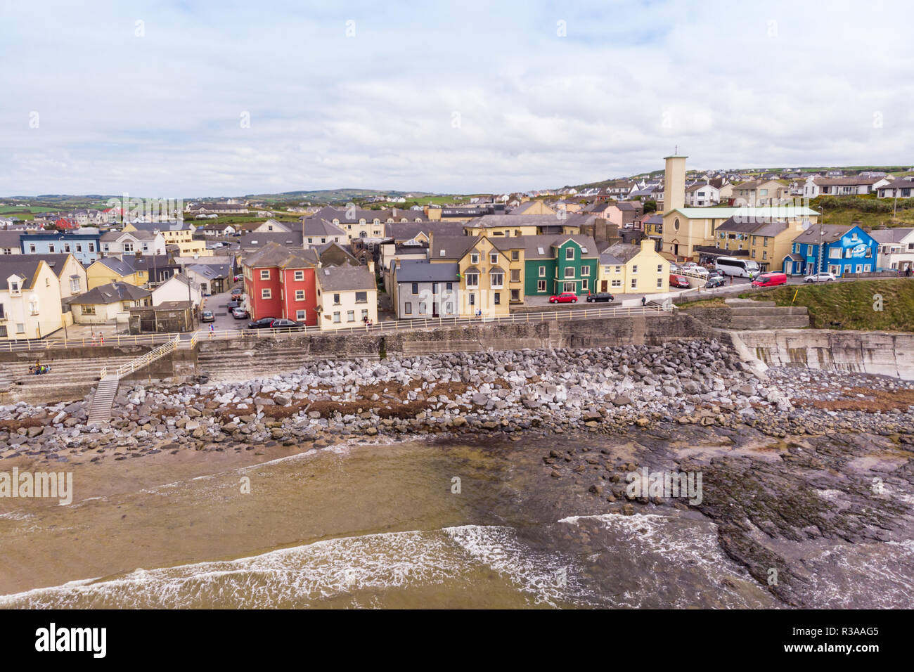 Lahinch or Lehinch is a small town on Liscannor Bay, on the northwest ...