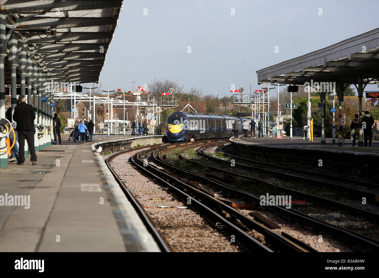 General views of the 'Poppy Train' a Passchendaele Javelin Train ...