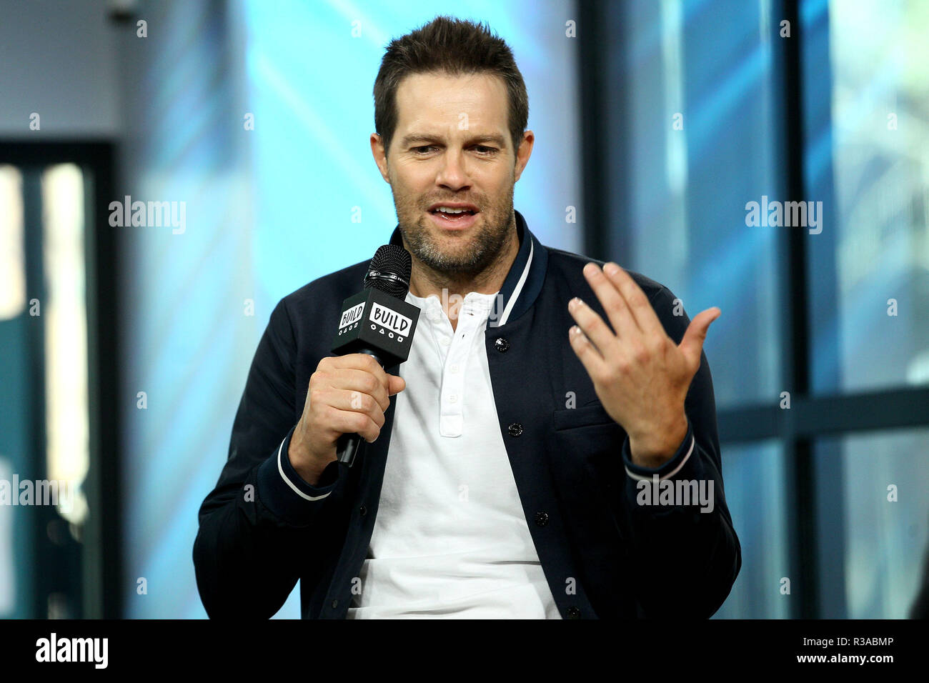 NEW YORK, NY - APRIL 13: Build Series Presents Geoff Stults Discussing ...