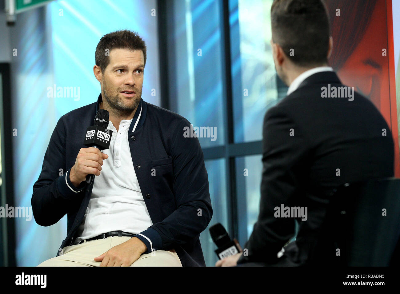 NEW YORK, NY - APRIL 13: Build Series Presents Geoff Stults Discussing ...