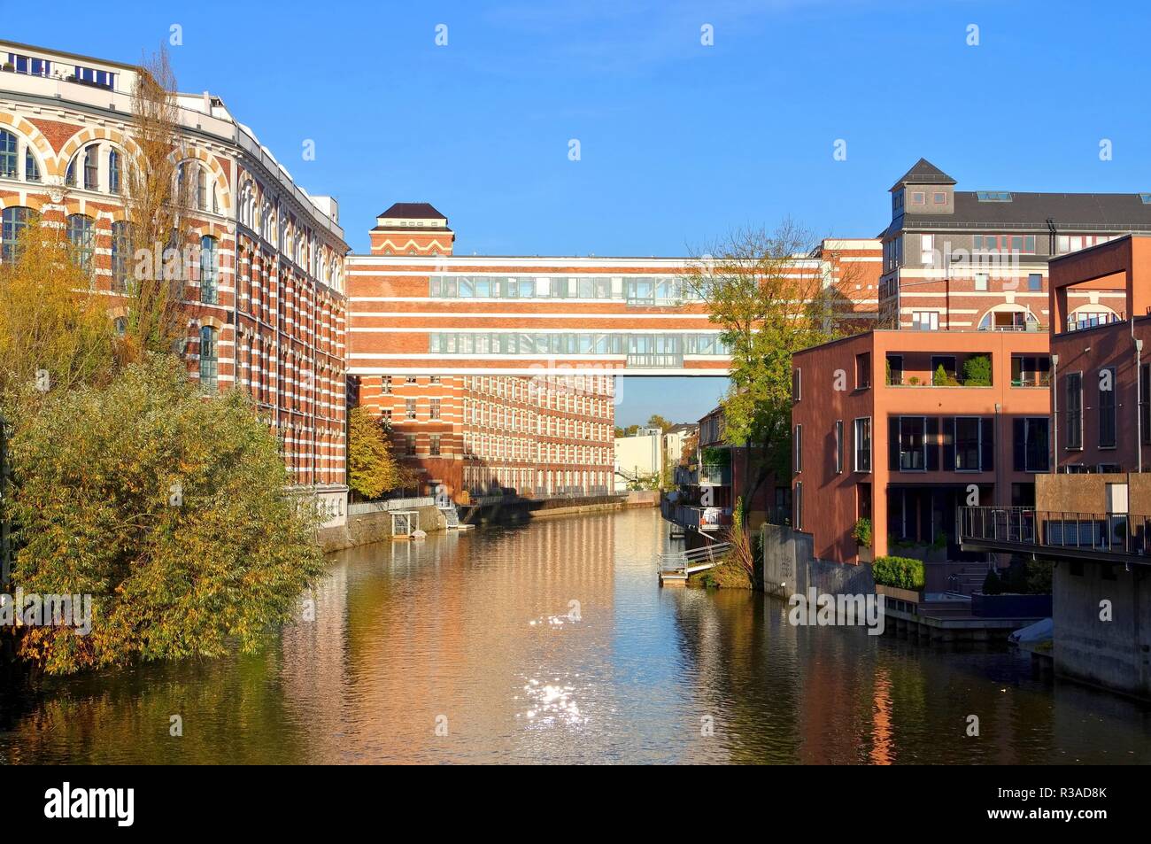 leipzig buntgarnwerke - leipzig brick factory building 01 Stock Photo ...