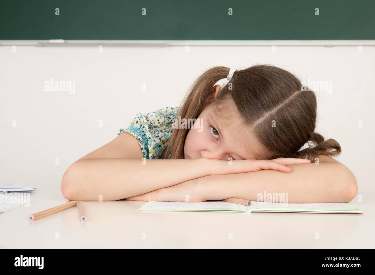 the overburdened student Stock Photo - Alamy