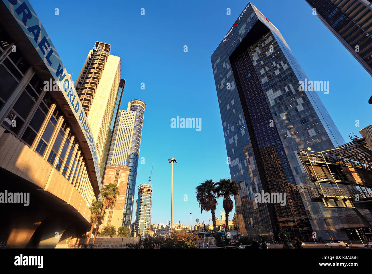 Tel-Aviv, Israel, October 2017. Israel World Diamond center (Israel ...